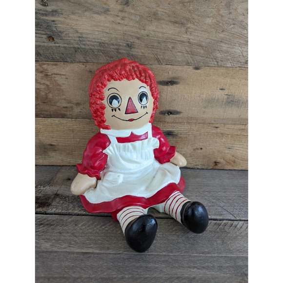 Bobbs Merrill Co, Inc. | Accents | Vintage 97s Ceramic Raggedy Ann ...